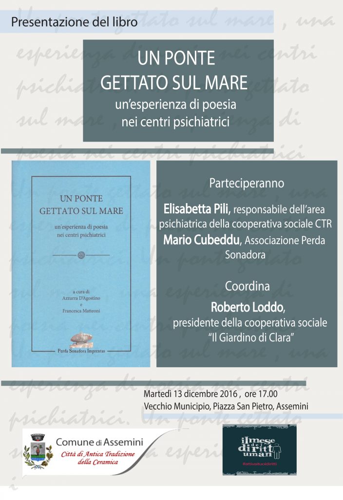 Assemini presenta "Un ponte gettato sul mare" - Il Manifesto SardoIl ...